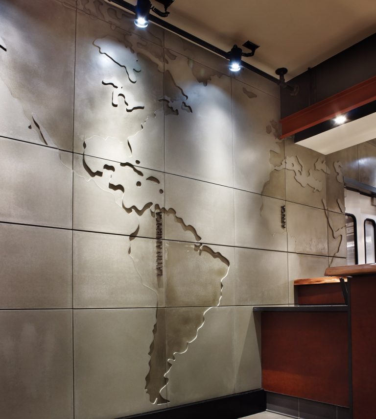 Concrete Wall Feature | Anthony Concrete Design