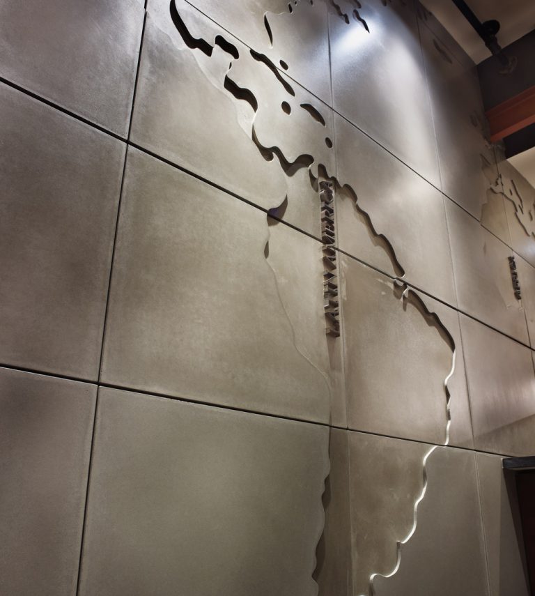 Concrete Wall Feature | Anthony Concrete Design